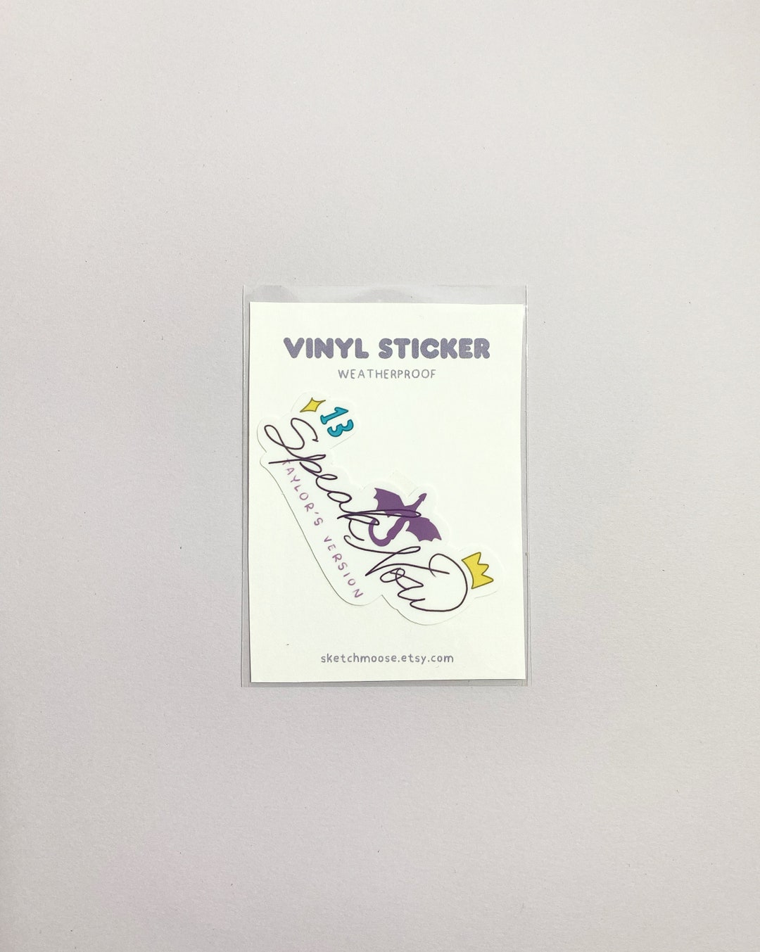 Taylor Swift Speak Now Album Inspired Sticker Music Weather Proof ...