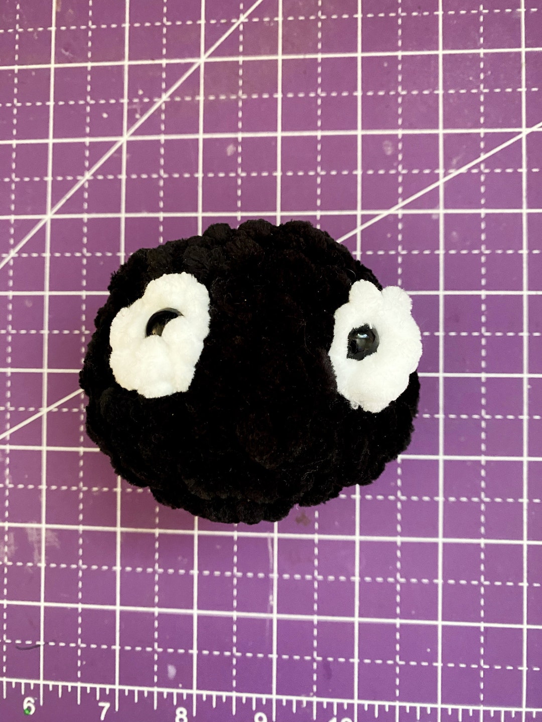 Soot Sprite Handmade Crochet Crochet Plushie Plush Gift Mini - Etsy