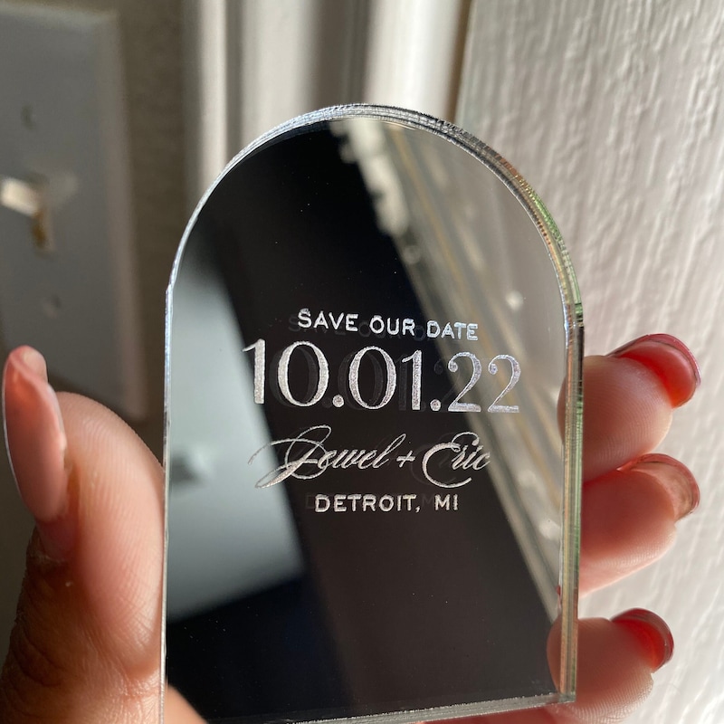 Acrylic Save the Magnet - Etsy