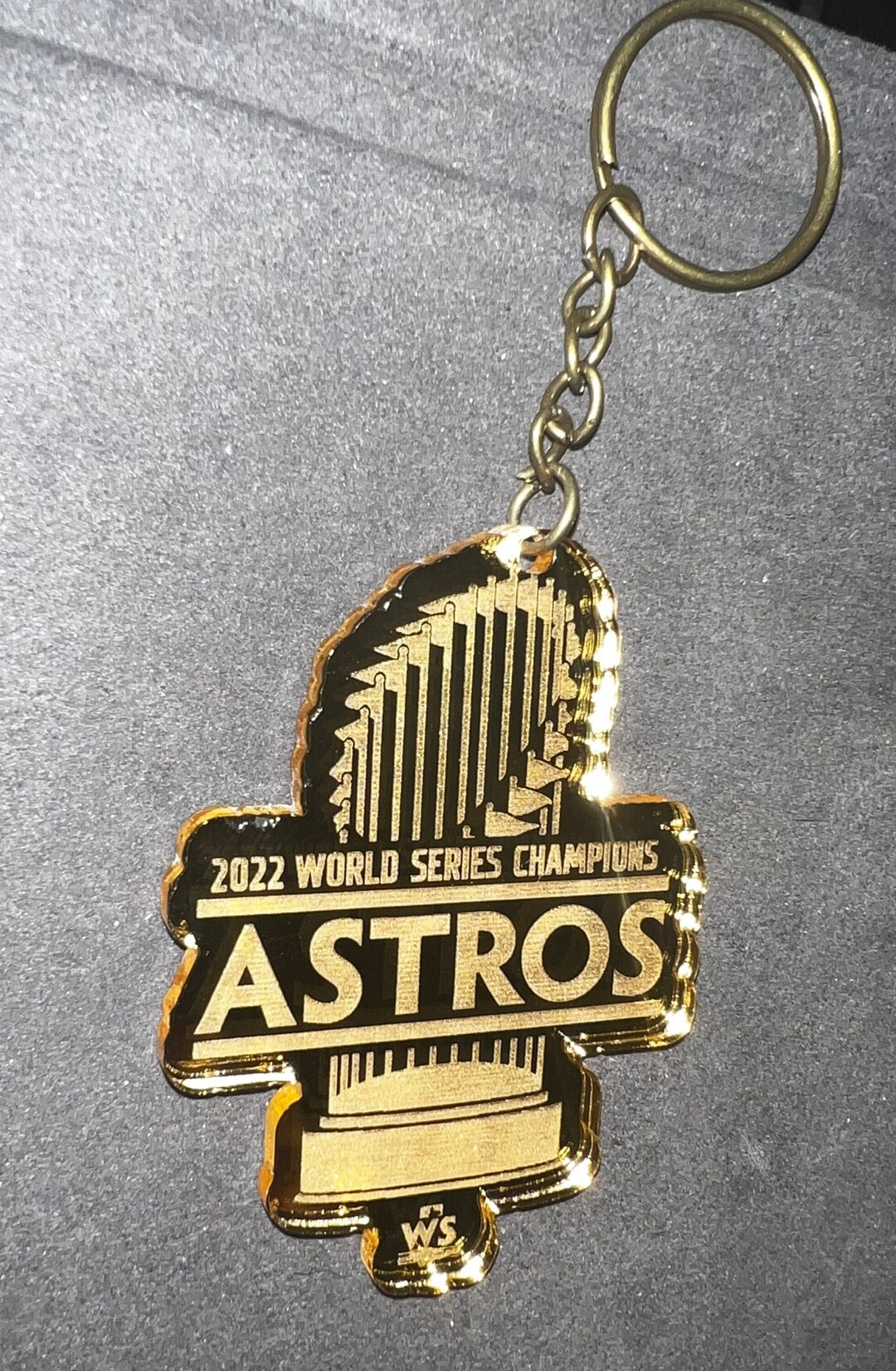 Houston Astros World Series 2022 Inspired Acrylic Engraved Keychain - Etsy