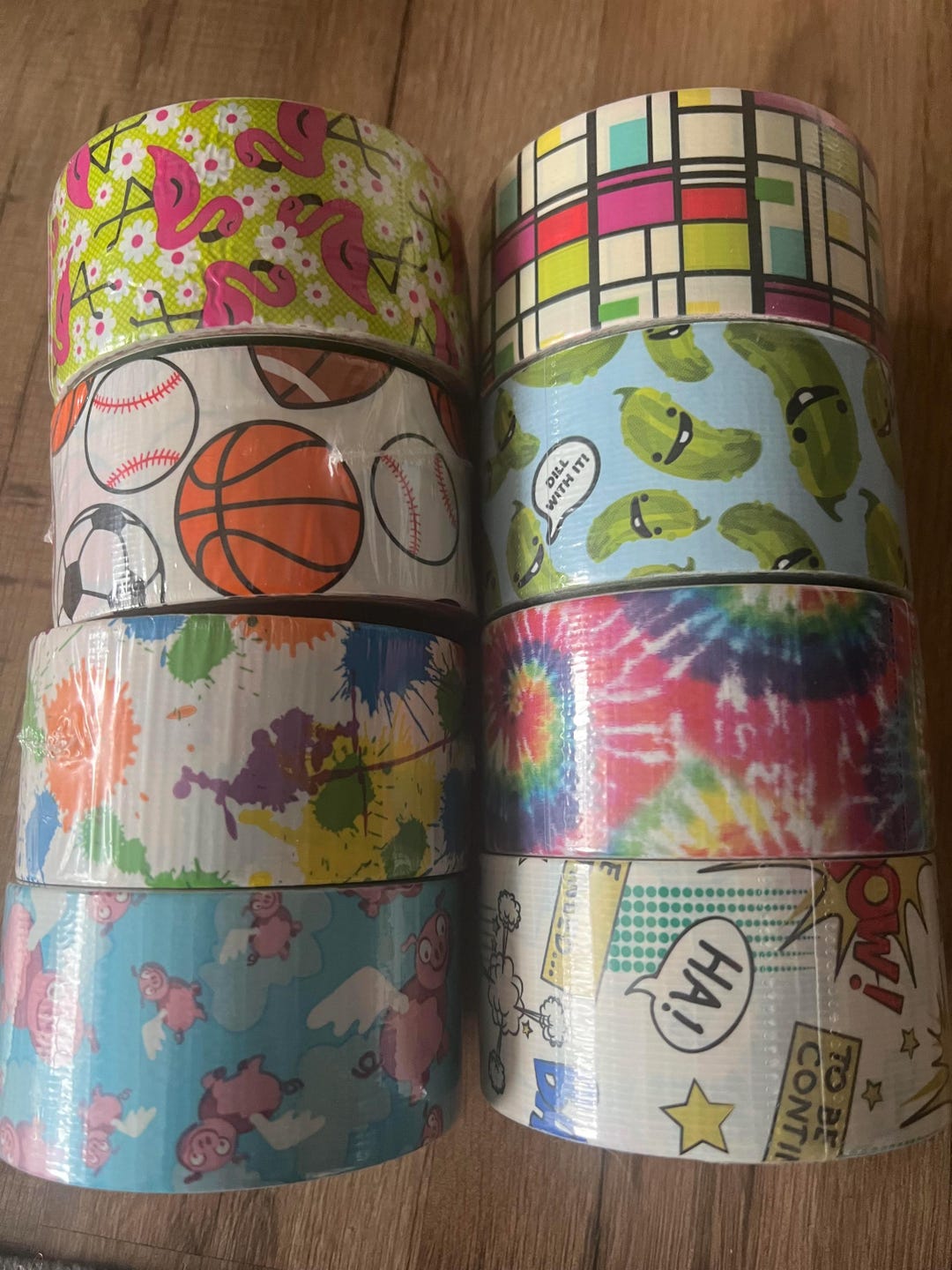 Printed Duct Tape - Etsy