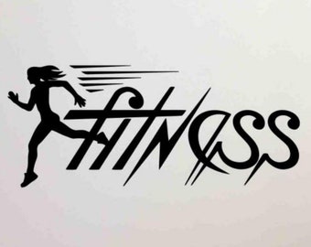 Strong is Beautiful Vinyl Wall Words Fitness Decal Workout - Etsy