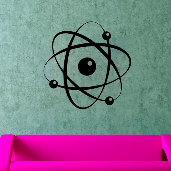 Atom Decal - Etsy