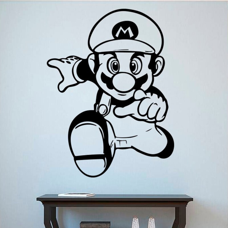 Super Mario Decal - Etsy