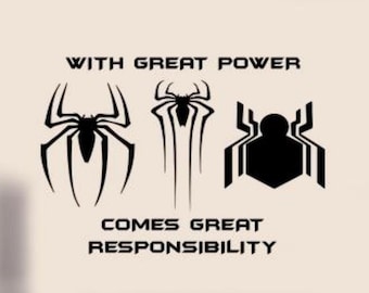 With Great Power - Etsy