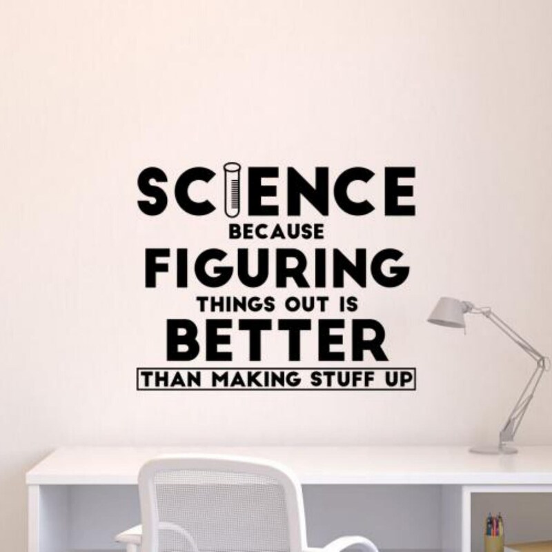 Science Wall Decals - Etsy