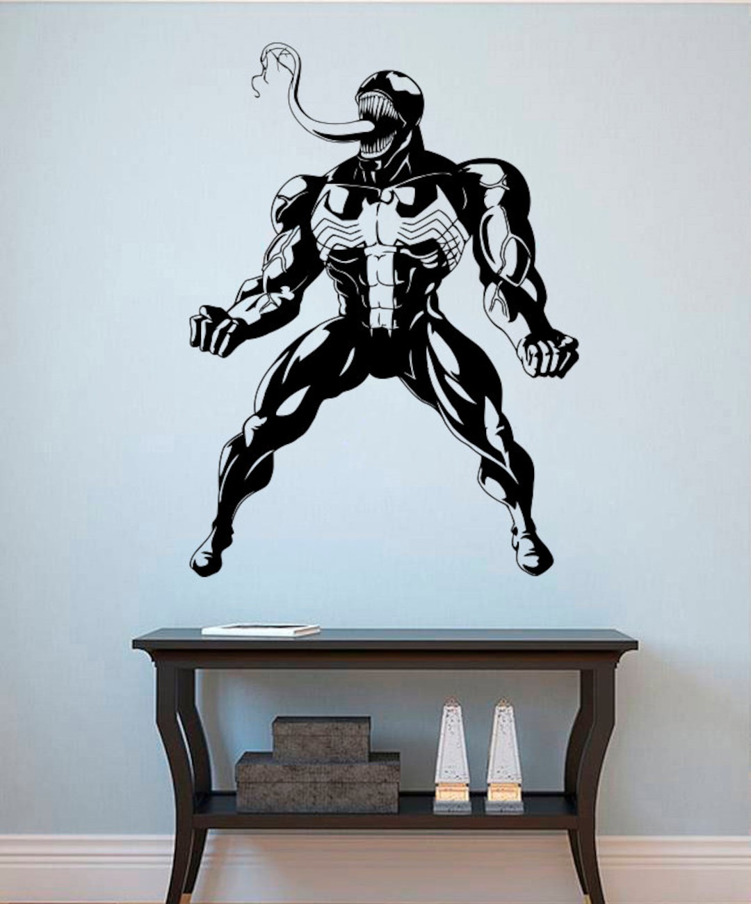 Venom Wall Decal Venom Vinyl Sticker Superhero Wall Decals Home Art ...