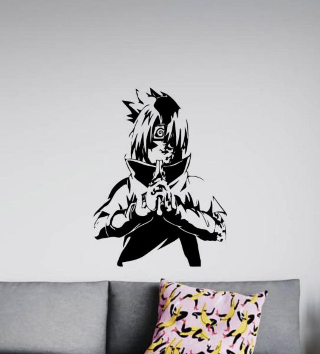 Anime Wall Decal Vinyl Sticker Sign Manga Wall Decor Anime Lover Gift ...