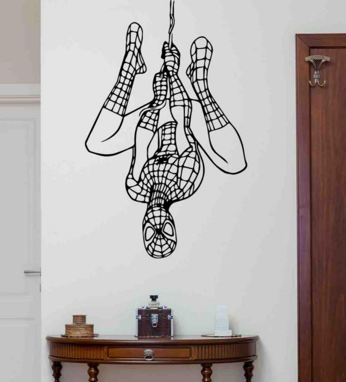 Spiderman Wall Decal Superhero Wall Decor Vinyl Sticker Comics - Etsy