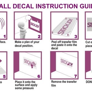 Anime Wall Decal Vinyl Sticker Sign Characters Manga Wall Decor Anime ...