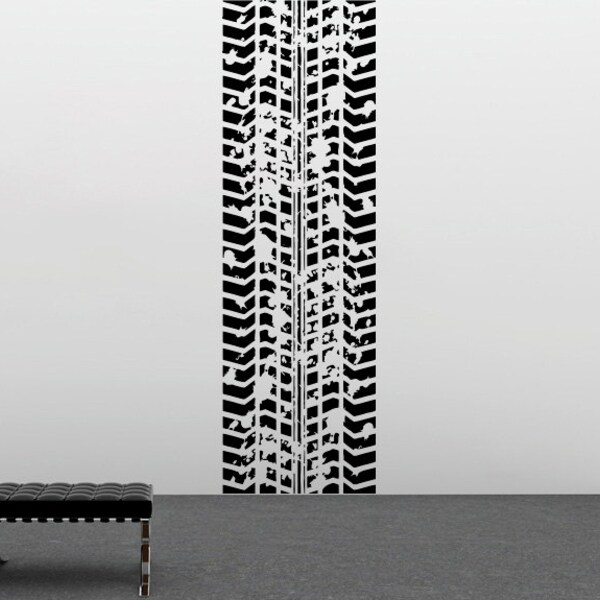 Tire Tracks Stickers - Etsy