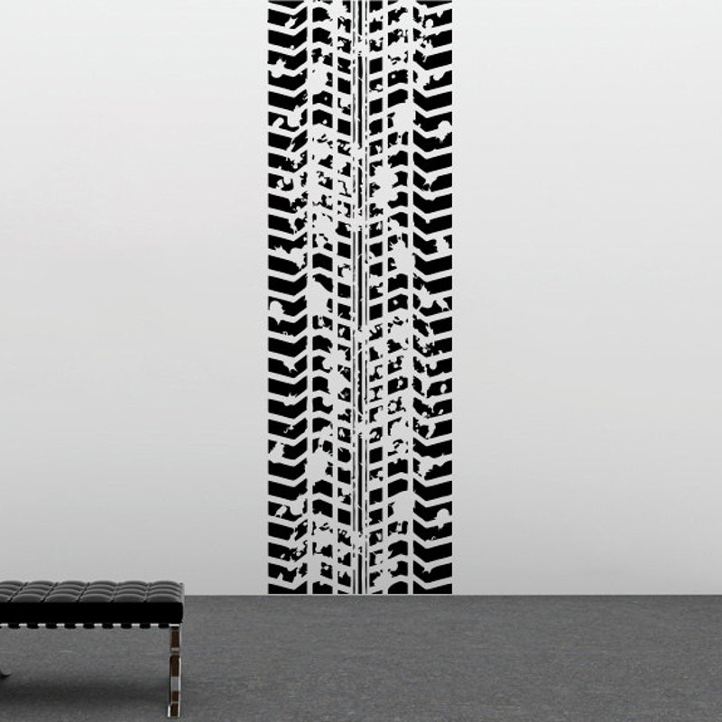 Tire Tracks Stickers - Etsy