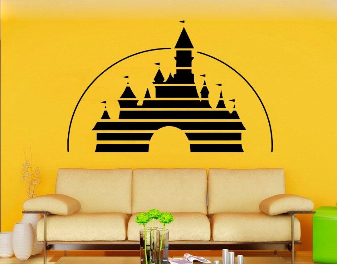 Castle Wall Decal Vinyl Sticker Magic Castle Murals Fairy Room - Etsy