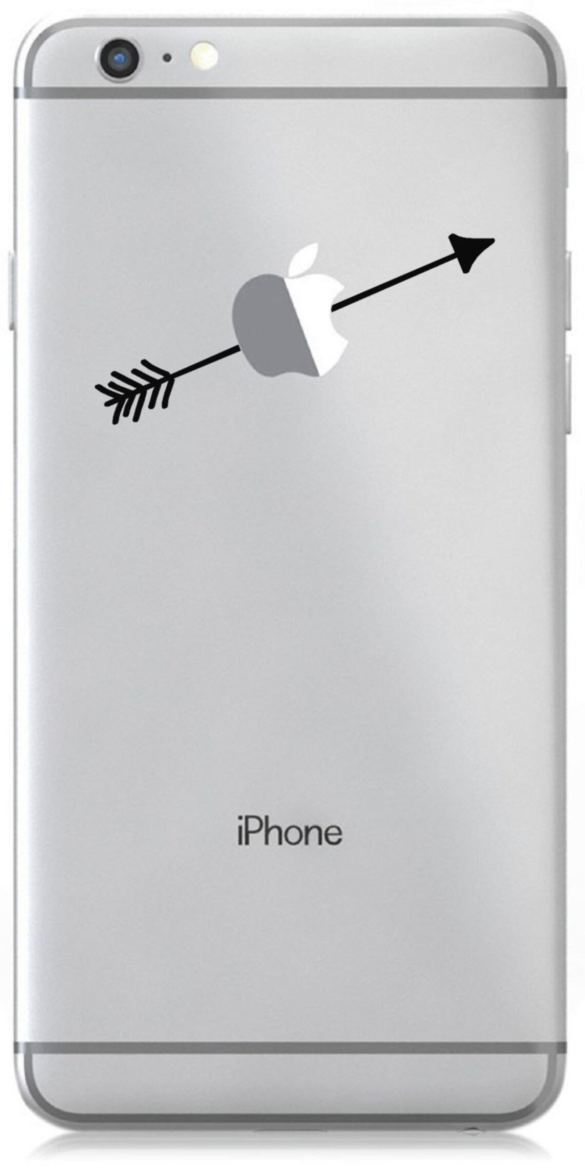 Arrow Through the Apple Iphone, Arrow Through the Samsung Galaxy, Arrow ...