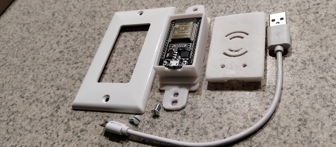 ESP-WROOM-32 ESP32 Wi-fi ESP32 Mount Assembly Fit 2X4 Outlet Box. - Etsy