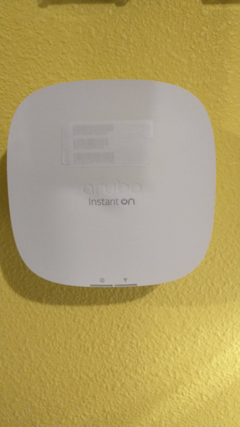 Aruba AP22 Access Point Mount: Wall or Ceiling, Fits 2X4 Outlet - Etsy