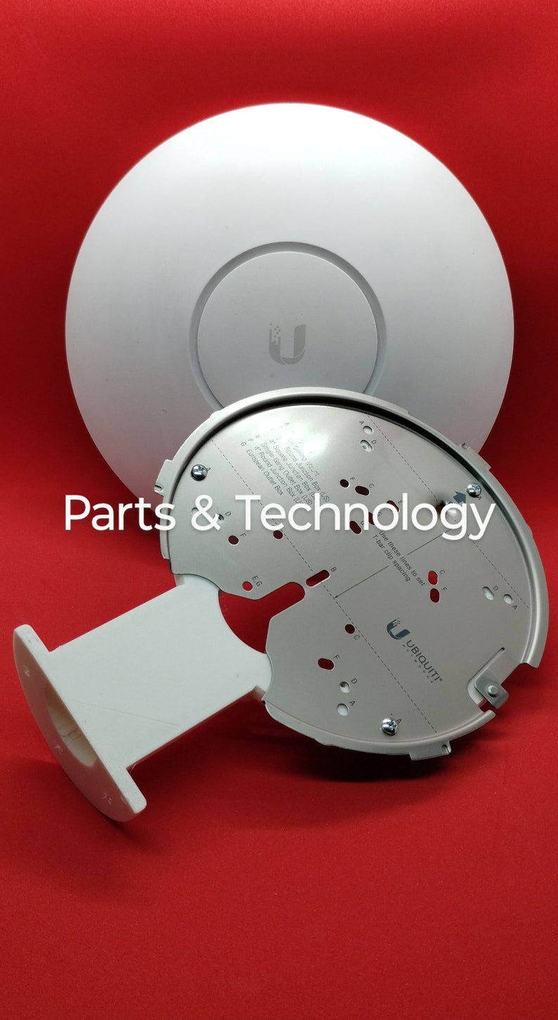 U7, U6 Ubiquiti AP Wall Mount Right-angle to Use Metal OEM Mount. Works ...