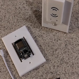 ESP-WROOM-32 ESP32 Wi-fi ESP32 Mount Assembly Fit 2X4 Outlet Box. USB ...