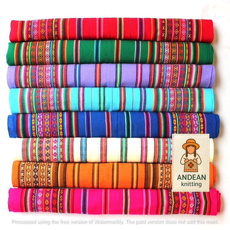 Aguayo Fabric Bolivia - Etsy