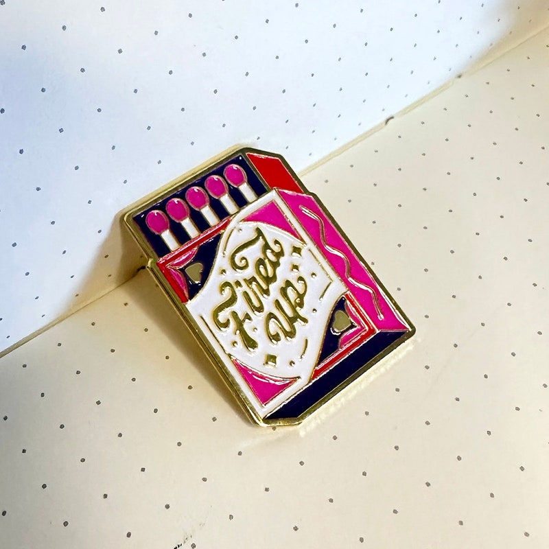 Hot Stuff Pin - Etsy