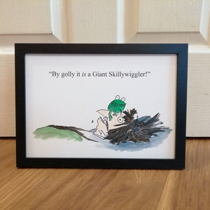 Hand Painted the Twits Quote and Watercolour Painting Roald Dahl ...