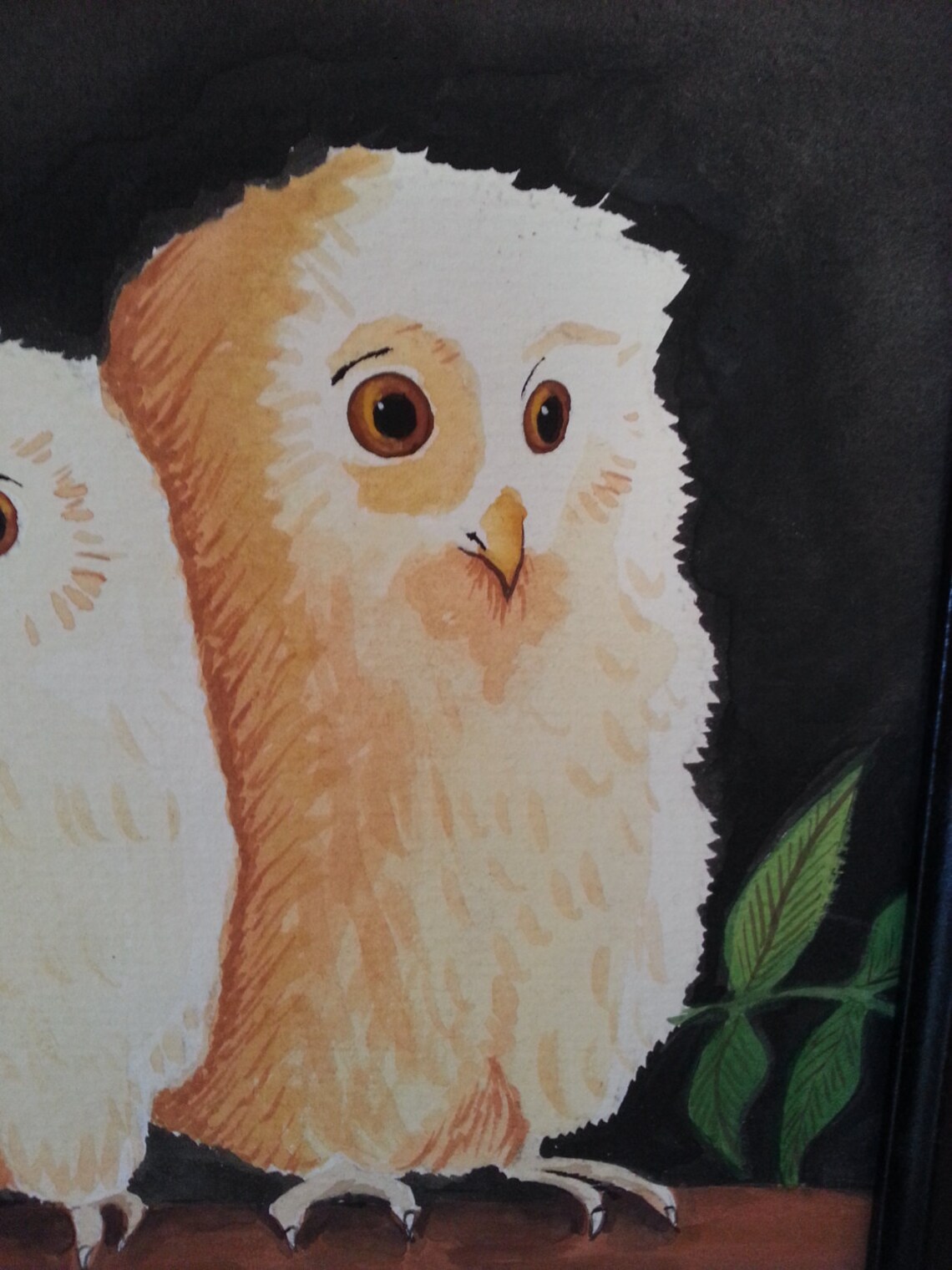 Owl Babies Mark Waddell Watercolour Painting Illustration Drawing Baby ...