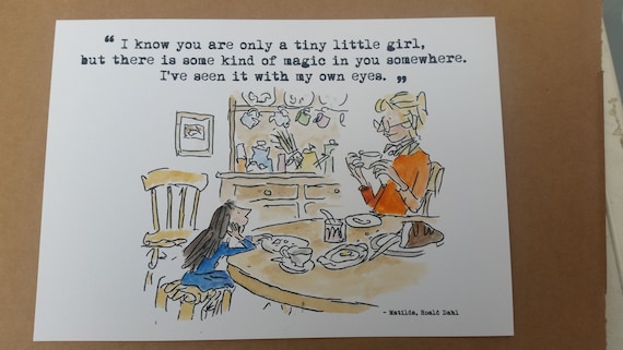 Matilda Quotes Roald Dahl