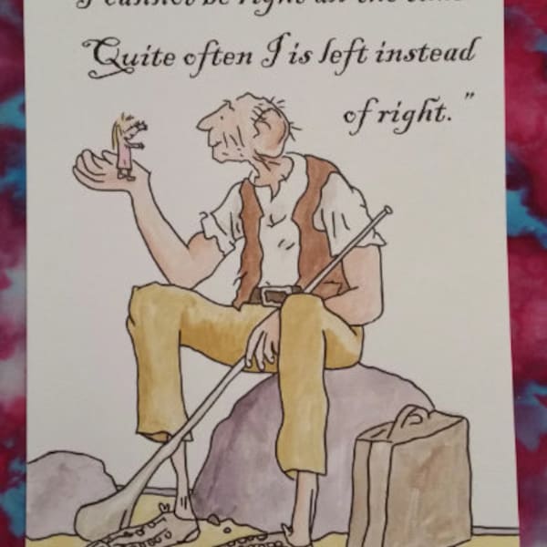Roald Dahl Quotes Bfg - Etsy