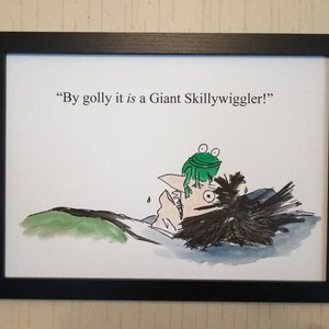 Hand Painted the Twits Quote and Watercolour Painting Roald Dahl ...