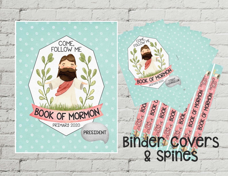 2020 LDS Primary Come Follow Me Book of Mormon Binder - Etsy