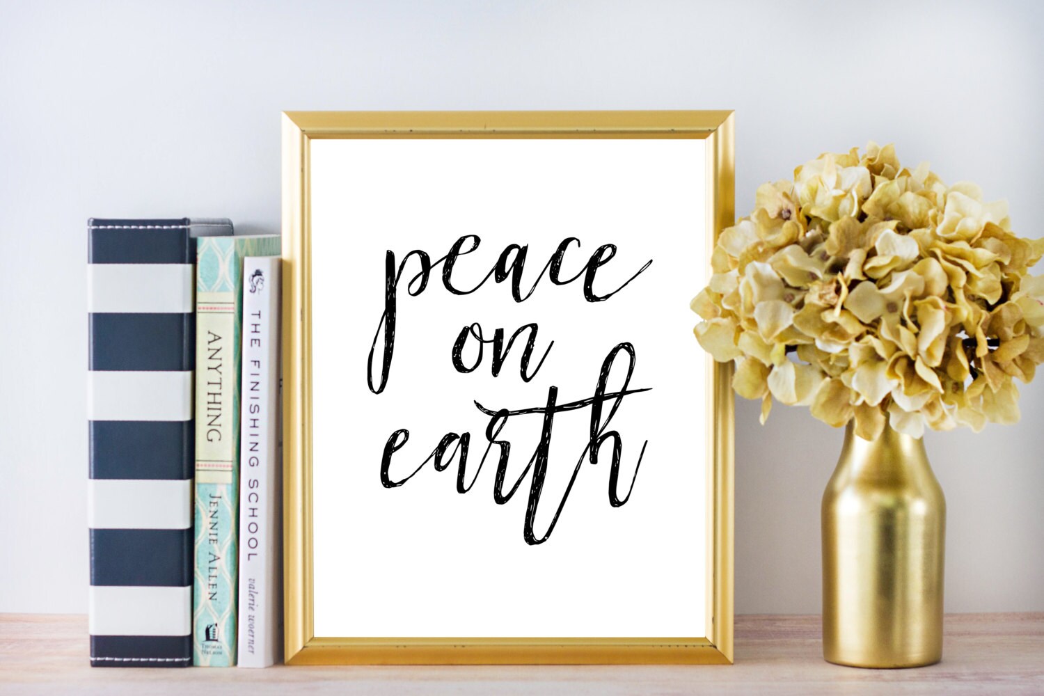 Peace On Earth Digital Print, Printable File, Digital Print file ...