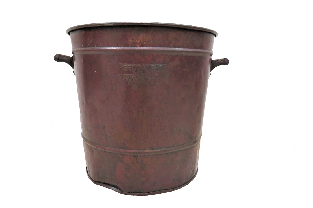 Antique Laundry Copper Wash Tub - Etsy