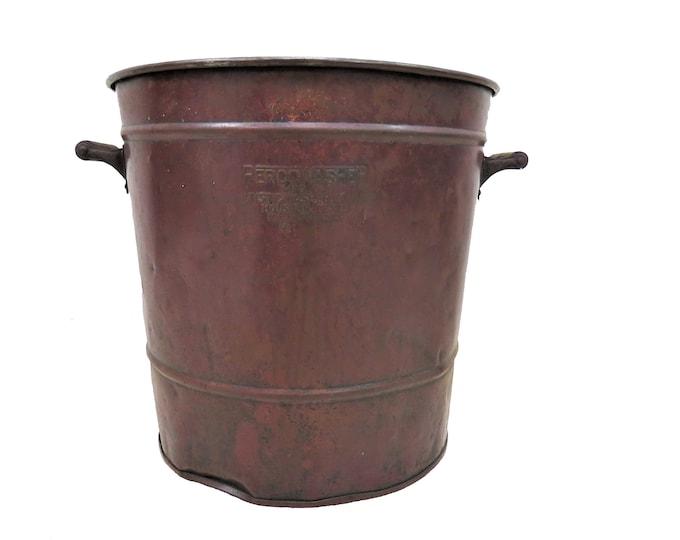 Antique Laundry Copper Wash Tub - Etsy