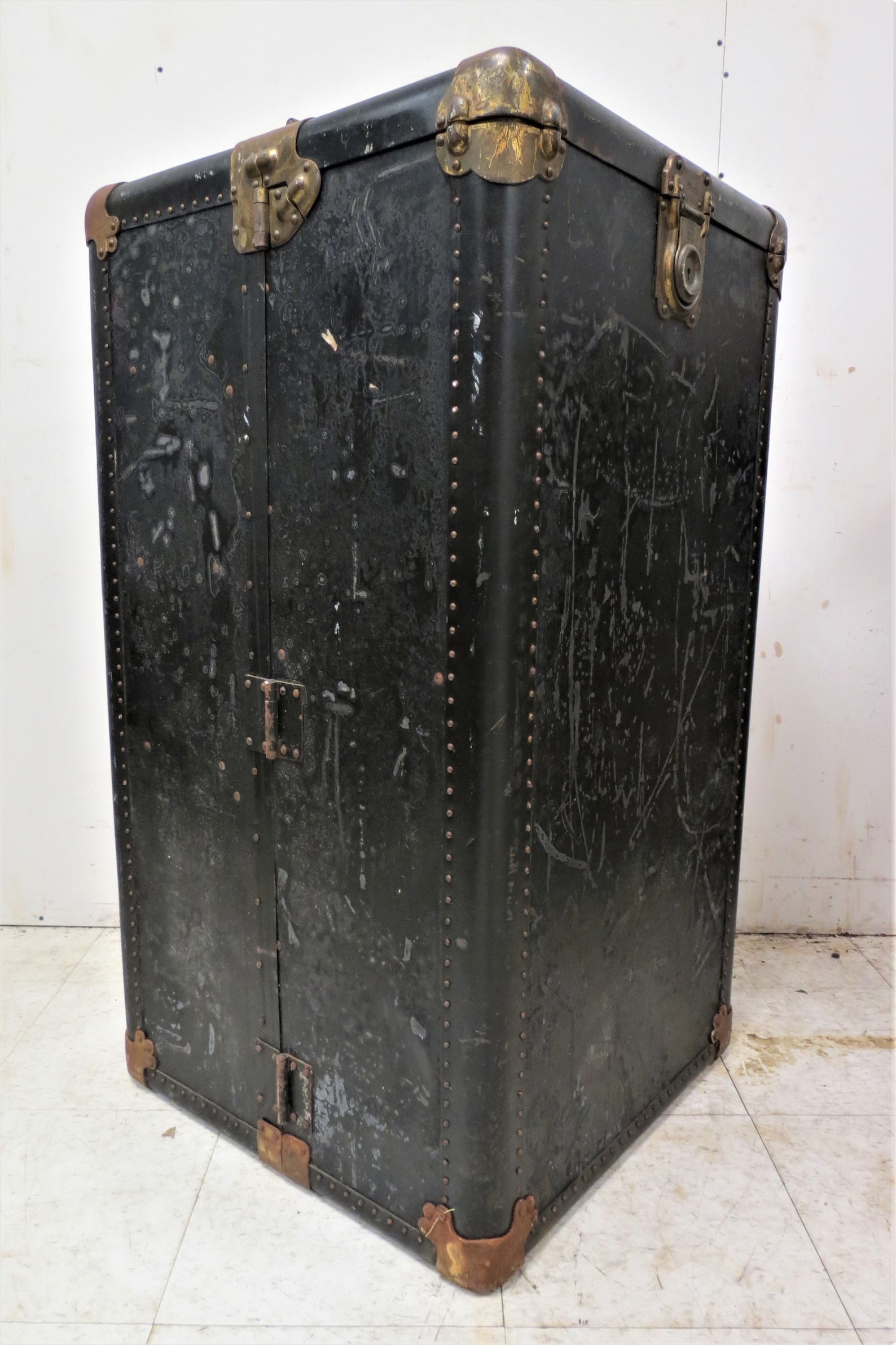 Wardrobe Trunk Vintage Hartmann Cushion Top Steamer Trunk - Etsy