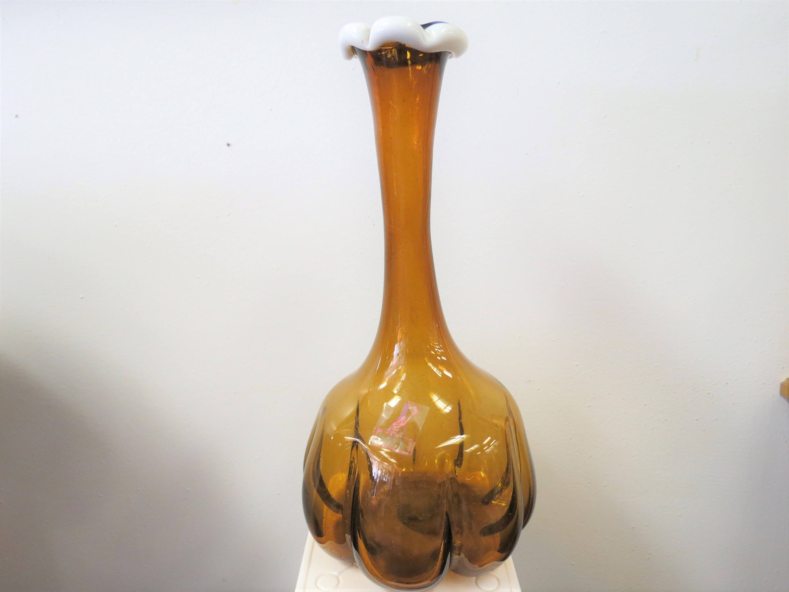 Vintage Mid-century Inco Mexico Glass Vase - Etsy