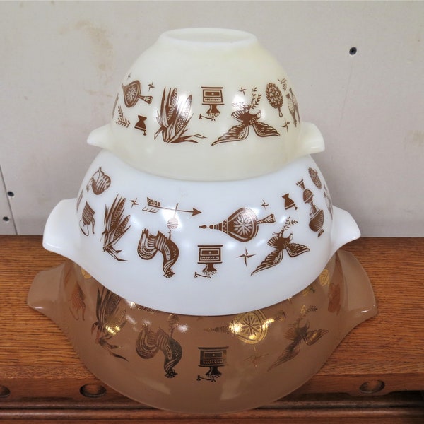 Pyrex Bowl Set - Etsy