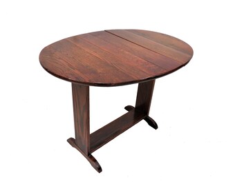 Swivel Side Table - Etsy