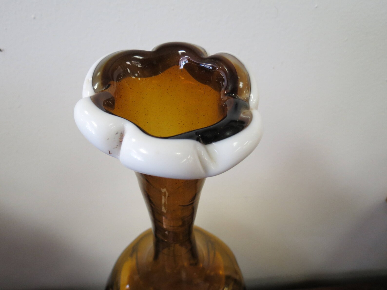 Vintage Mid-century Inco Mexico Glass Vase - Etsy