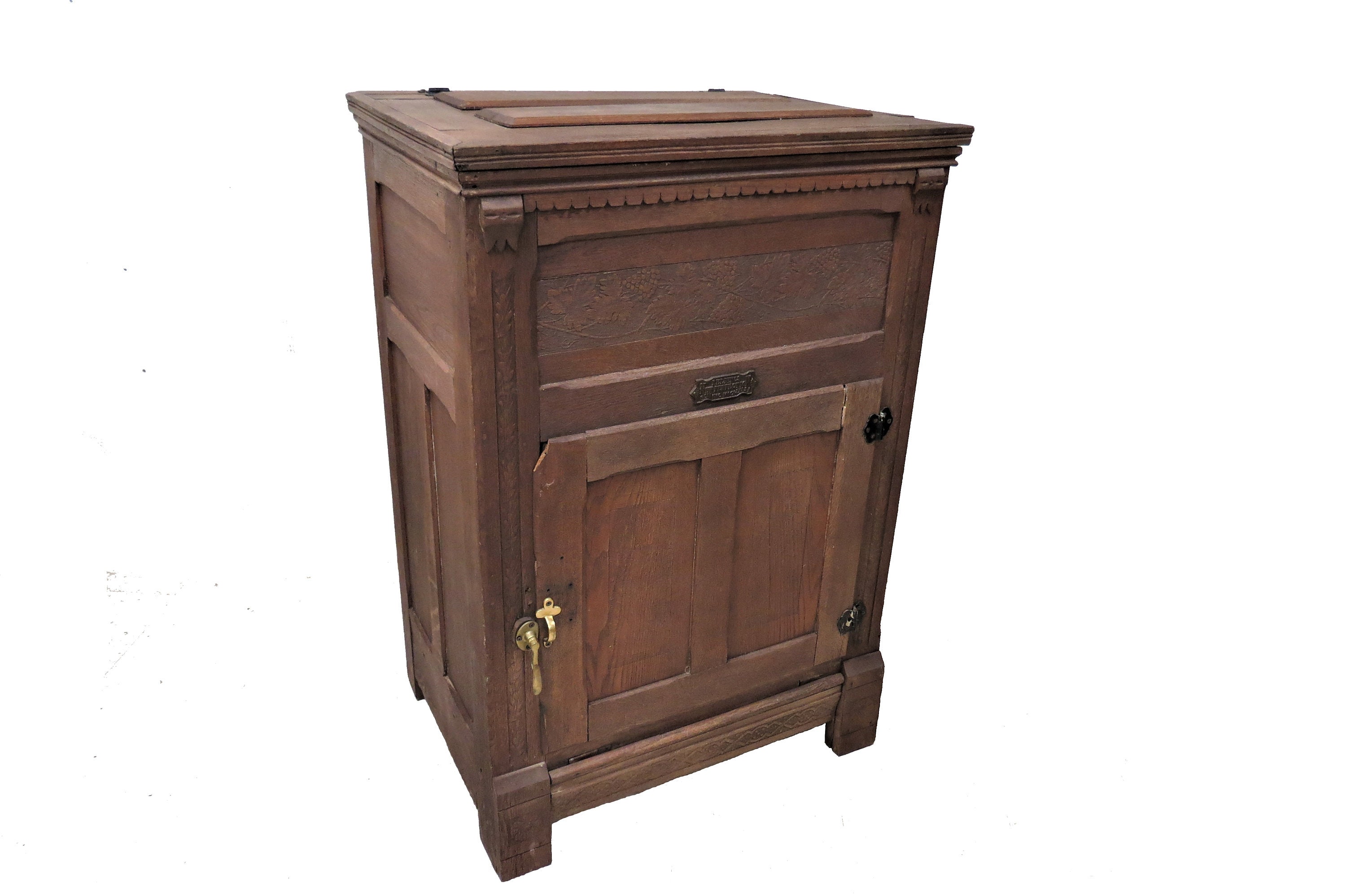 Antique Beldings New Perfection Ice Box - Etsy