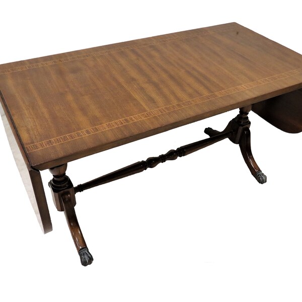 Antique English Coffee Table - Etsy