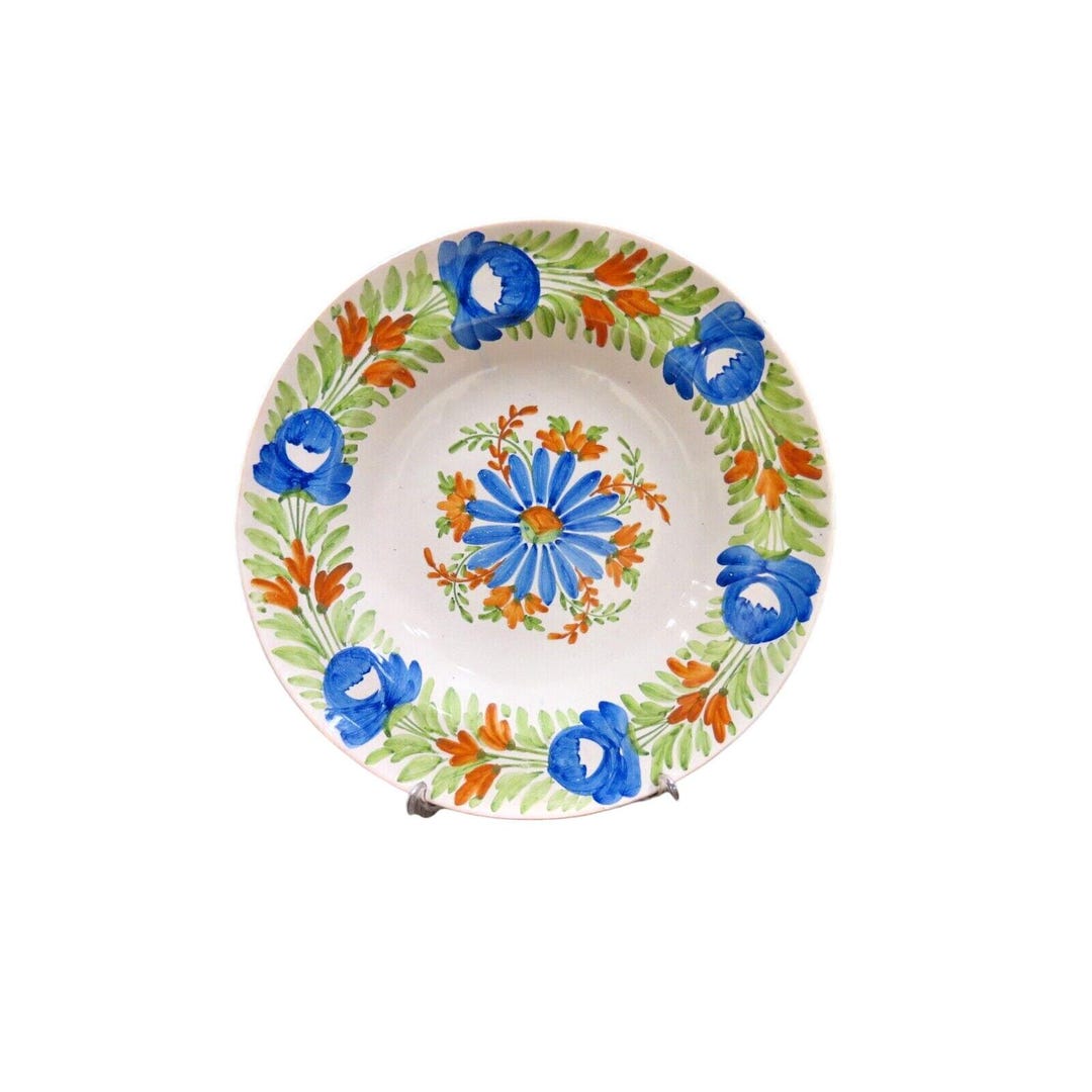 Vintage Mid Century Manises Pottery Plate Gimeno Martinez Spain 13 ...