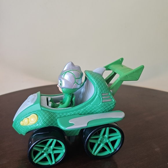 PJ Masks Power Racer Gekko-mobile Vehicle Gekko Figure Just - Etsy