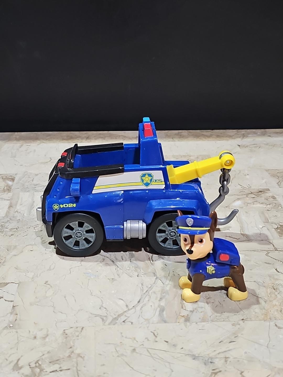 Paw Patrol Chase Deluxe Vehicle, Paw Patrol Chase Figure, Police ...