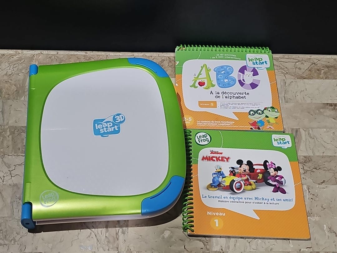 Leapfrog Leapstart Preschool System and 2 French Books Bundle - Etsy