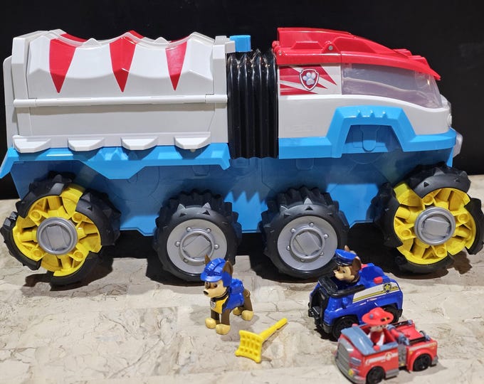 Paw Patrol Dino Rescue Dino Patroller Motorized Team Vehicle Dinosaur ...