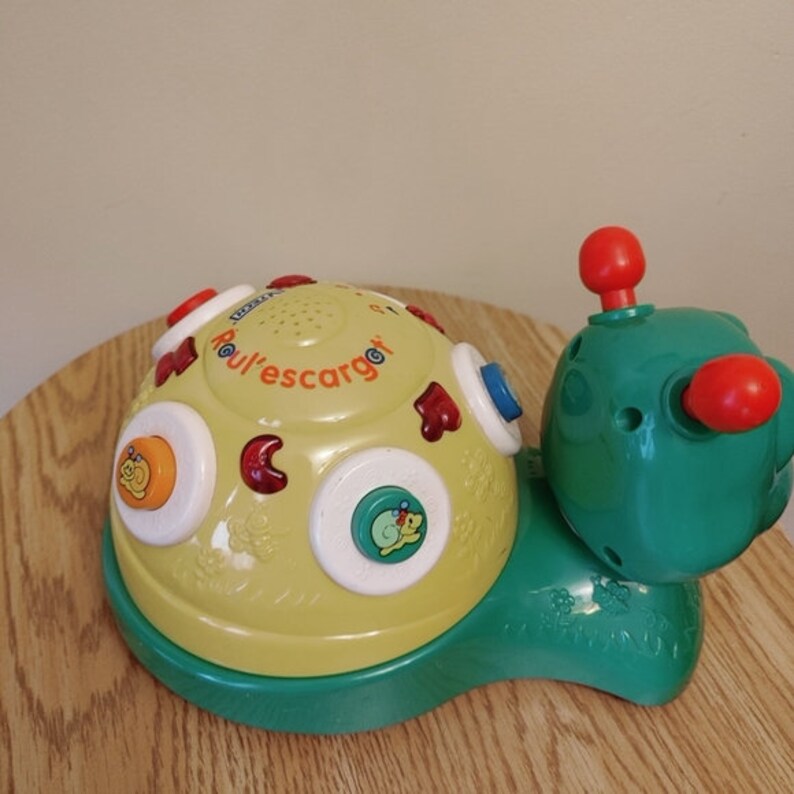 Vtech Spin Snail Roul'escargot French - Etsy