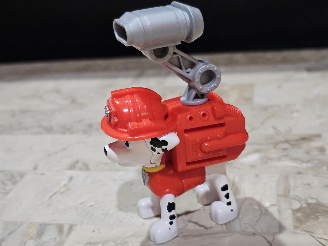 Paw Patrol Toy Talking Marshall I'm All FIRED UP 3" Action Figure - Etsy