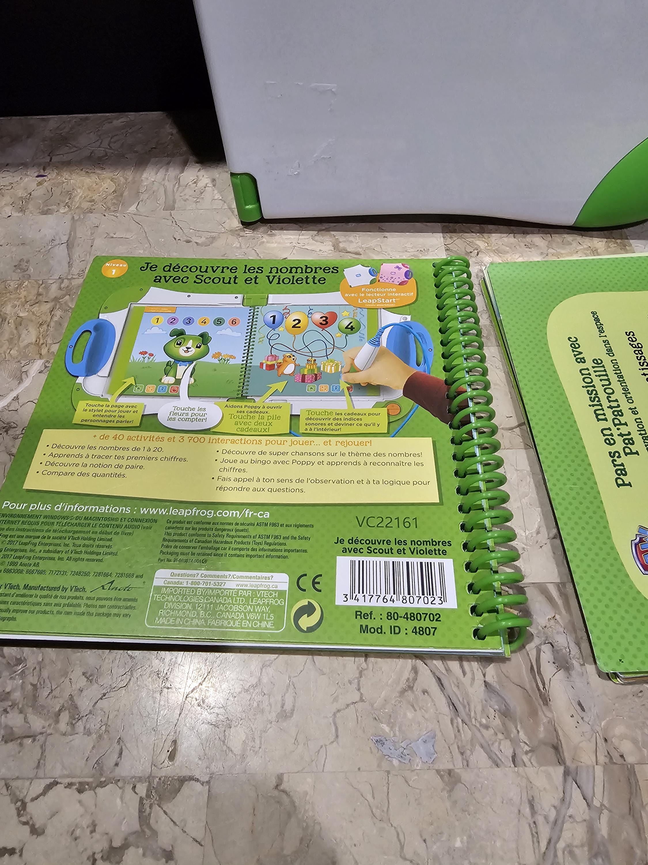 Leapfrog Leapstart Learning System - French Version - Etsy