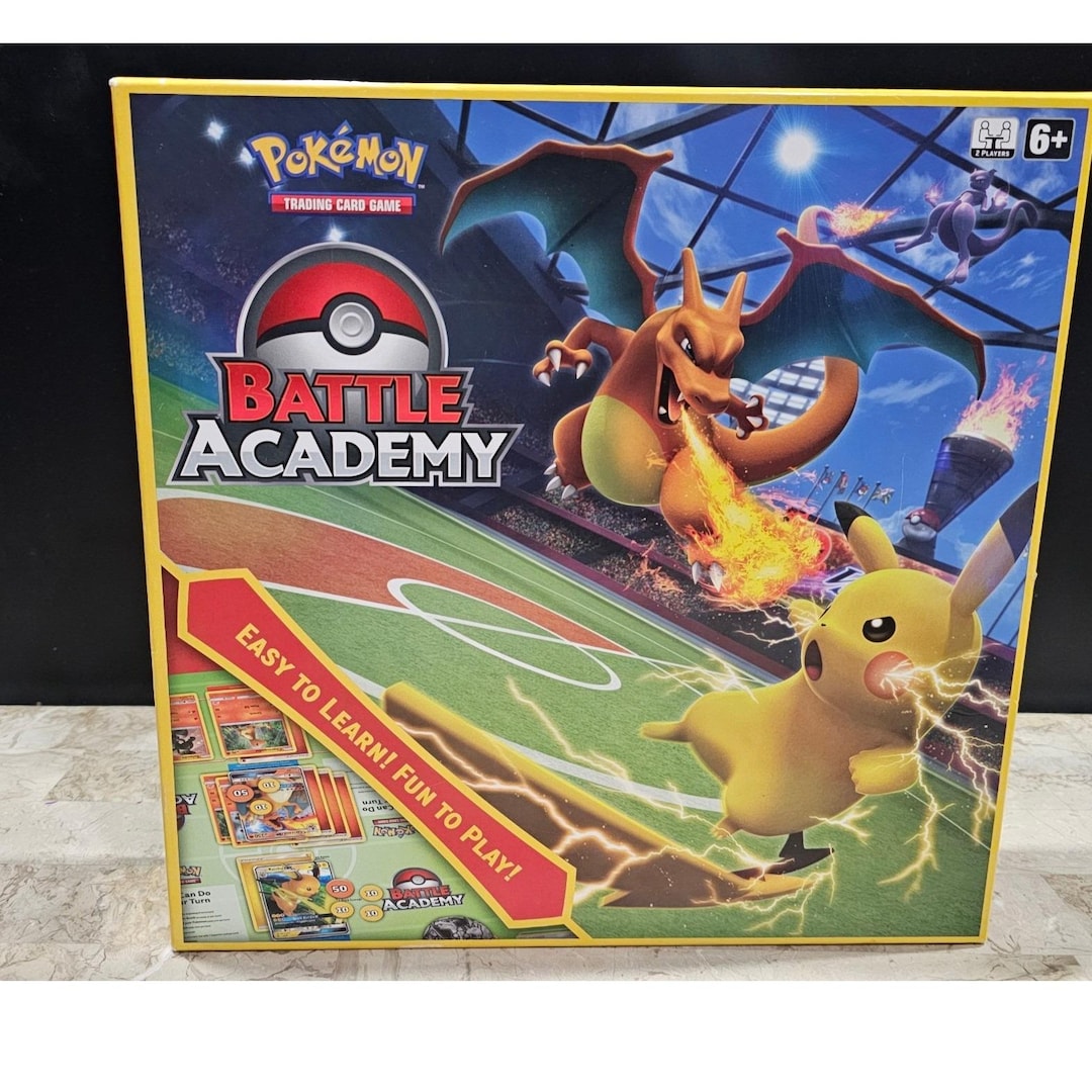 Pokemon Trading Card Game Battle Academy Board Game Complete Set - Etsy