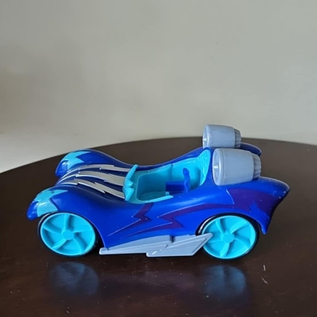 PJ Masks Cat Car Turbo Racer Car ONLY Blue One Seater for Catboy Jet ...